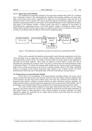 A Shunt Active Power Filter for 12 Pulse Converter Using Source Current Detection Approach | PDF