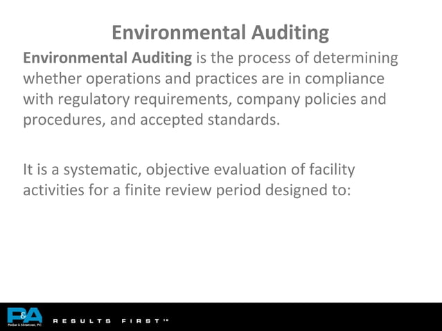 Voluntarily Disclosing Environmental Violations and Responding to ...