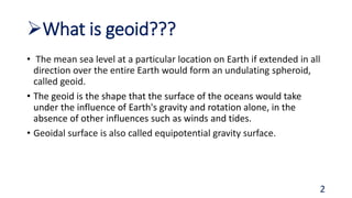 GEOID-DETERMINAION | PPTX