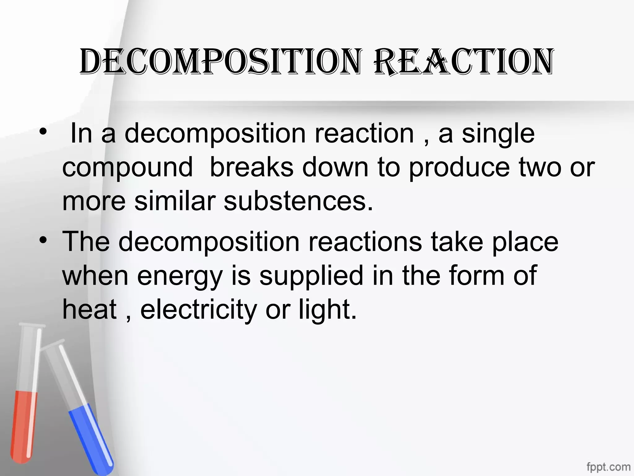 CHEMICAL REACTIONS AND EQUATIONS | PPT