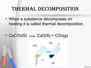 CHEMICAL REACTIONS AND EQUATIONS | PPT