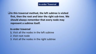 Tree Traversal | PPTX