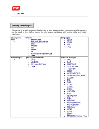 Gil Florentino CSC Resume | PDF