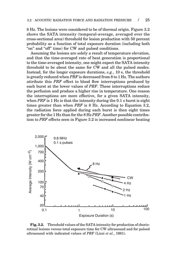 Exposure Criteria For Medical Diagnostic Ultrasound Ii Criteria Based ...