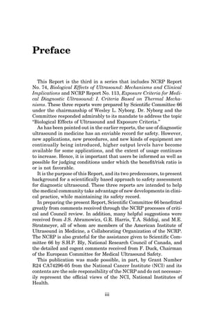 Exposure Criteria For Medical Diagnostic Ultrasound Ii Criteria Based ...