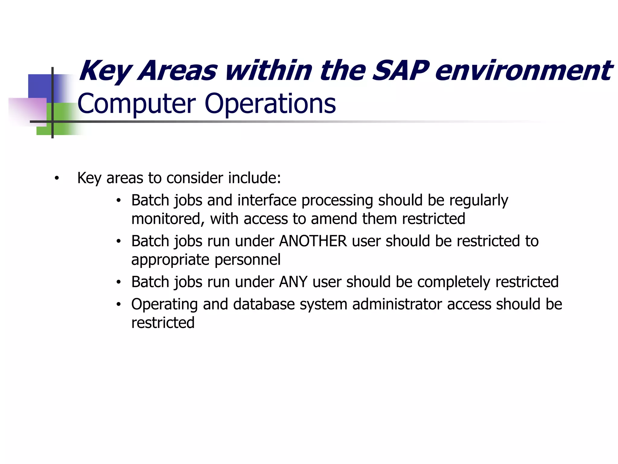 Sap Security And Grc Framework Pptx