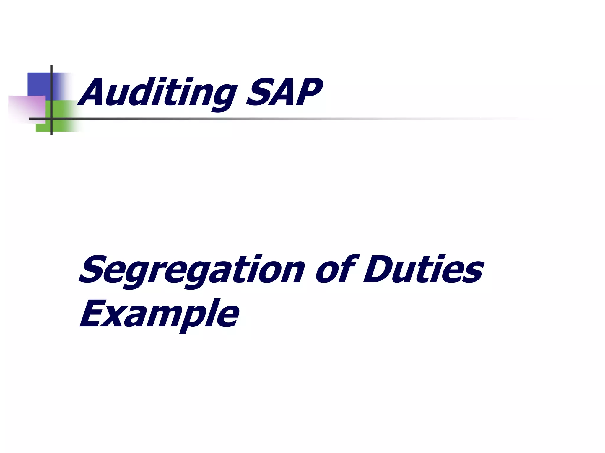 Sap Security And Grc Framework Pptx