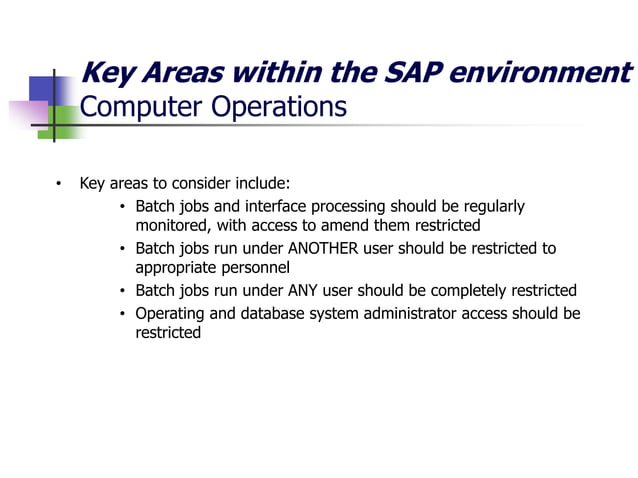 SAP Security & GRC Framework | PPTX