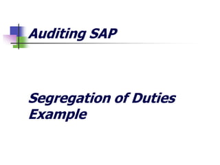 SAP Security & GRC Framework | PPTX