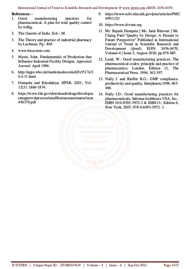 Good Manufacturing Practice GMP Guidelines Eudralex Volume 4 | PDF