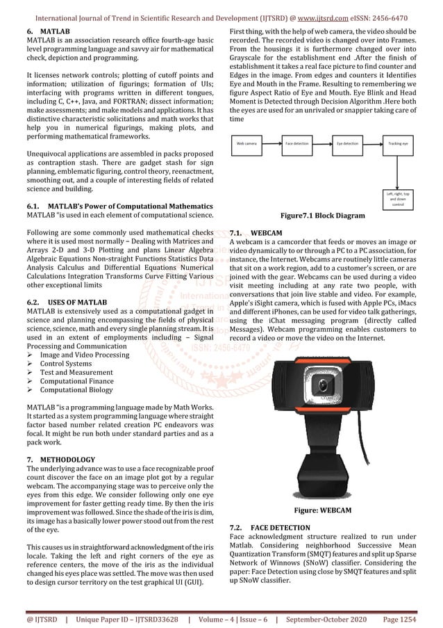 Implementation of Eye Controlled Mouse Cursor for Physically Disabled ...