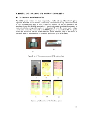 MONITORING STUDENT ATTENDANCE USING A SMART SYSTEM AT TAIF UNIVERSITY | PDF