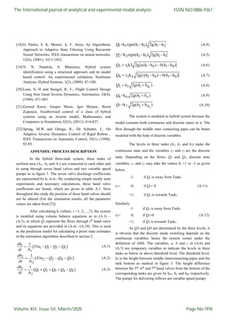 Direct digital control scheme for controlling hybrid dynamic systems using ANN state estimator ...