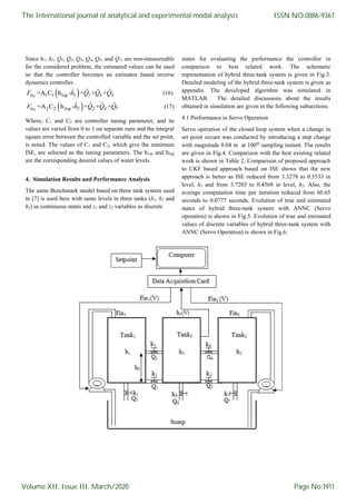 Direct digital control scheme for controlling hybrid dynamic systems using ANN state estimator ...
