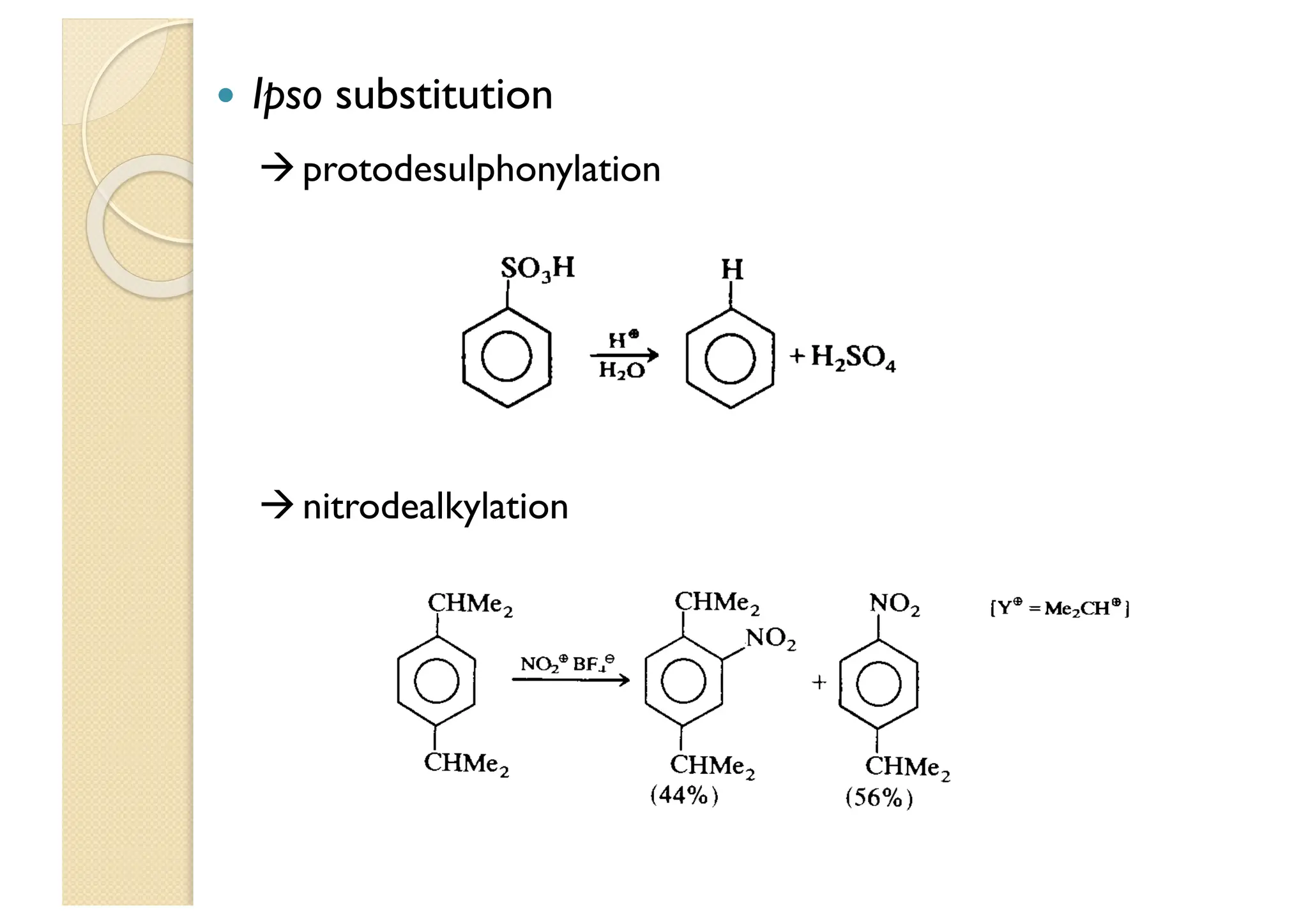 Electrophilic aromatic substitution presentation | PDF