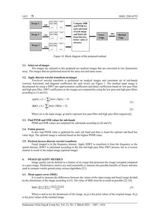 Fusion for medical image based on discrete wavelet transform coefficient | PDF