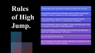 Physical Education High Jumping | PPTX