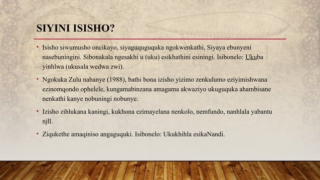 Izimo zokukhuluma izaga nezisho ngaphansi kwekhono lolimi {Izakhiwo ...