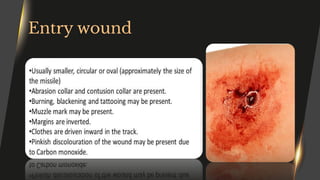 Forensic BALLISTICS # Identification of range of fire through wound ...