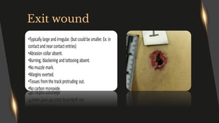 Forensic BALLISTICS # Identification of range of fire through wound ...
