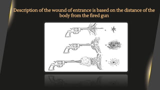 Forensic BALLISTICS # Identification of range of fire through wound ...