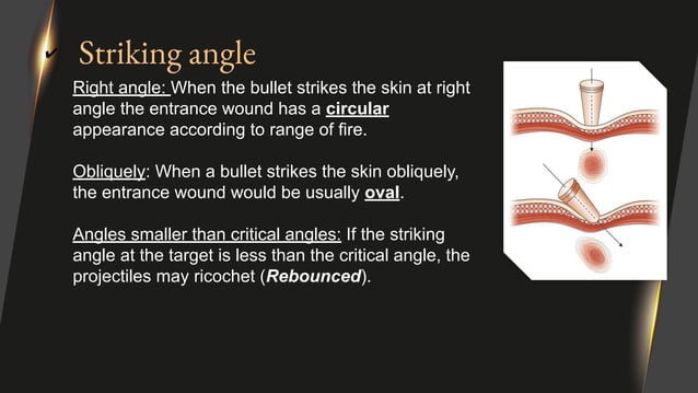 Forensic BALLISTICS # Identification of range of fire through wound ...