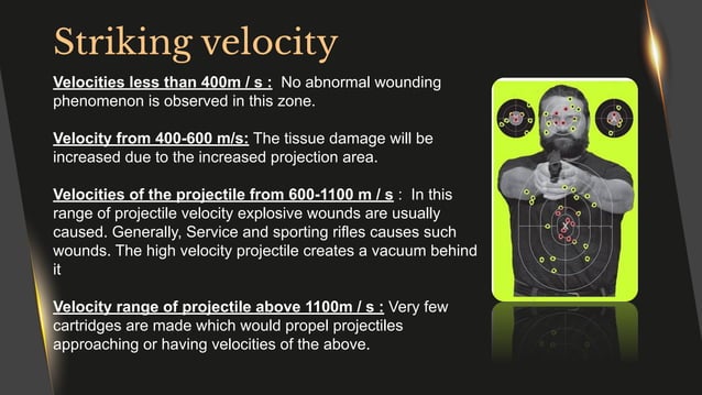 Forensic BALLISTICS # Identification of range of fire through wound ...