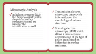 Identification and comparison of pollen grain Forensic Biology. .pptx