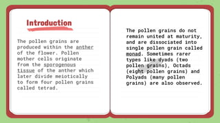 Identification and comparison of pollen grain Forensic Biology. .pptx