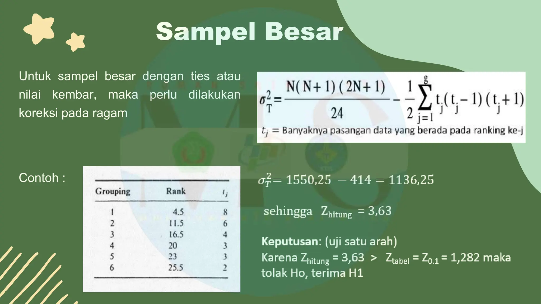 Metode Statistika non parametrik pada dua kelompok sampel.pptx