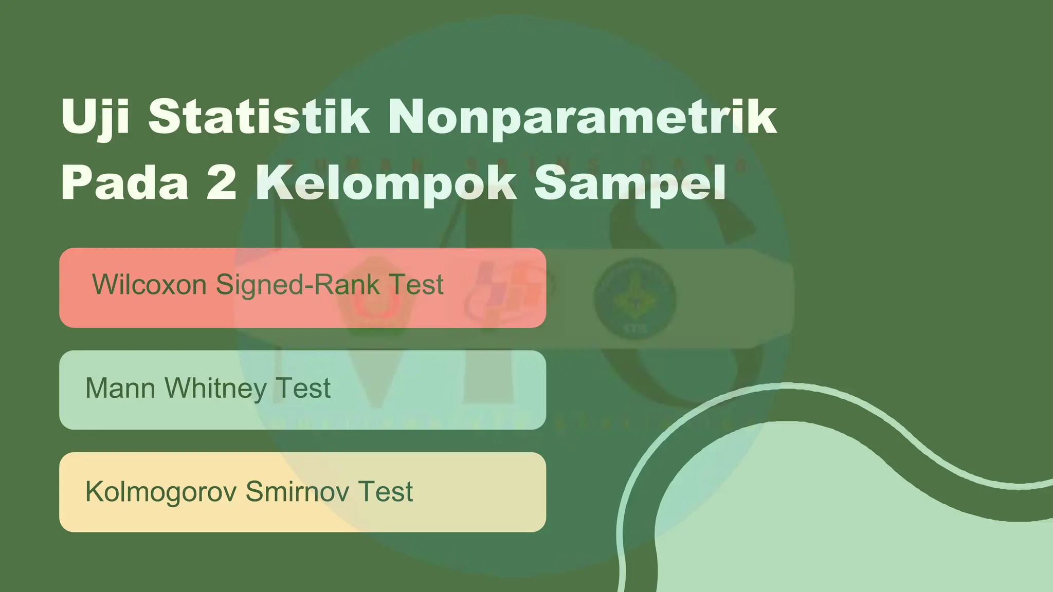 Metode Statistika non parametrik pada dua kelompok sampel.pptx