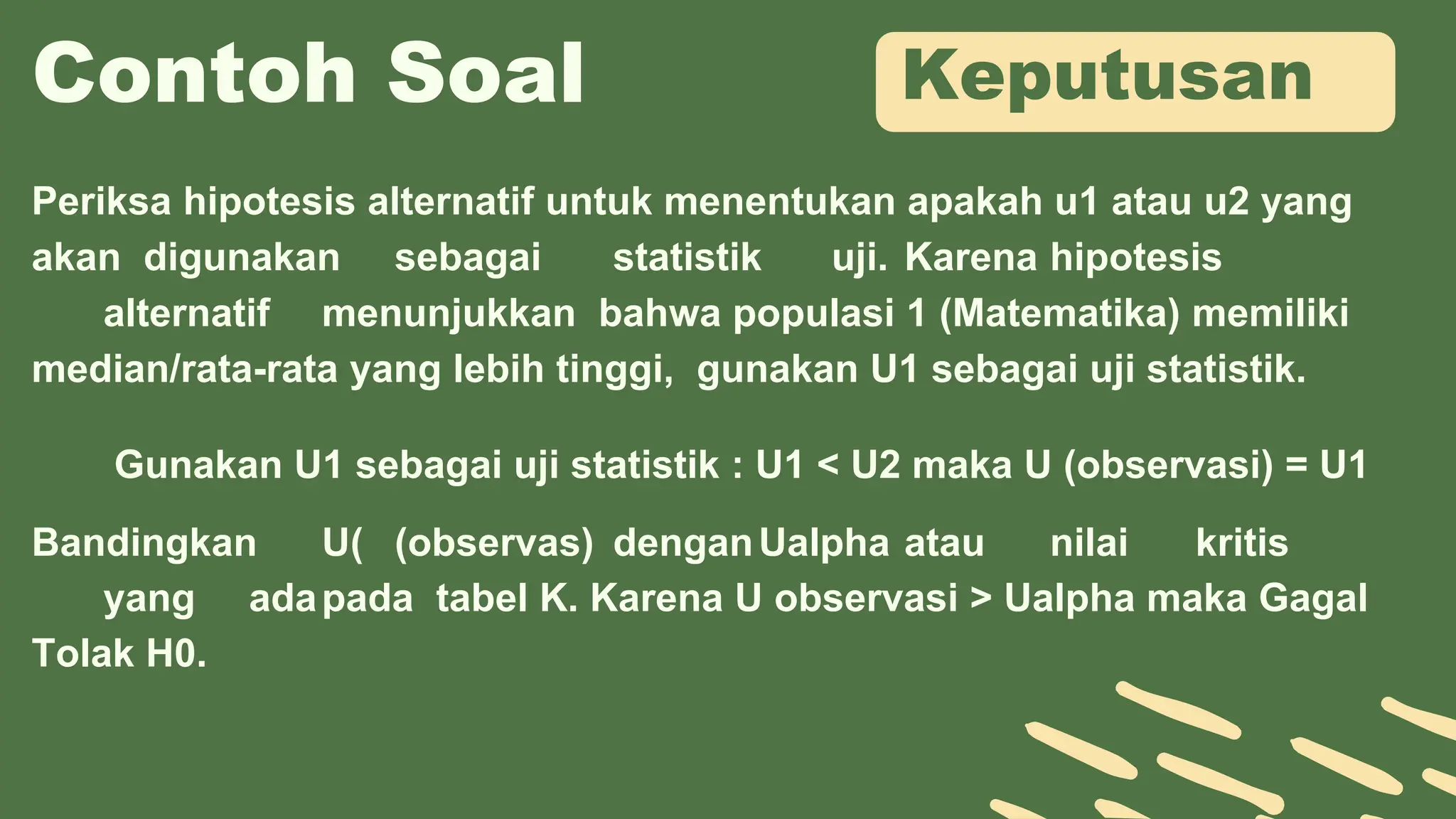 Metode Statistika non parametrik pada dua kelompok sampel.pptx