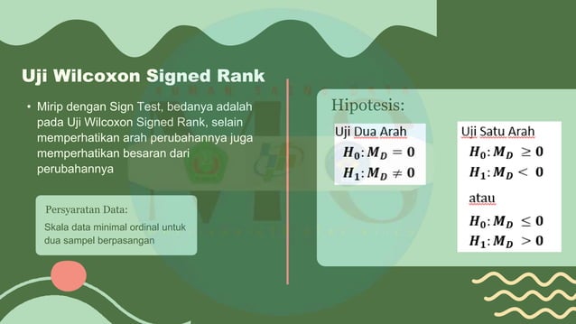 Metode Statistika non parametrik pada dua kelompok sampel.pptx