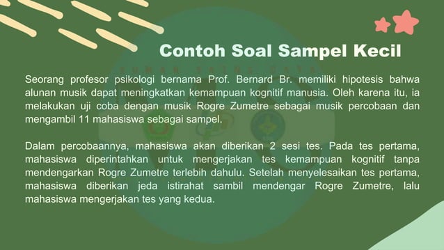 Metode Statistika non parametrik pada dua kelompok sampel.pptx