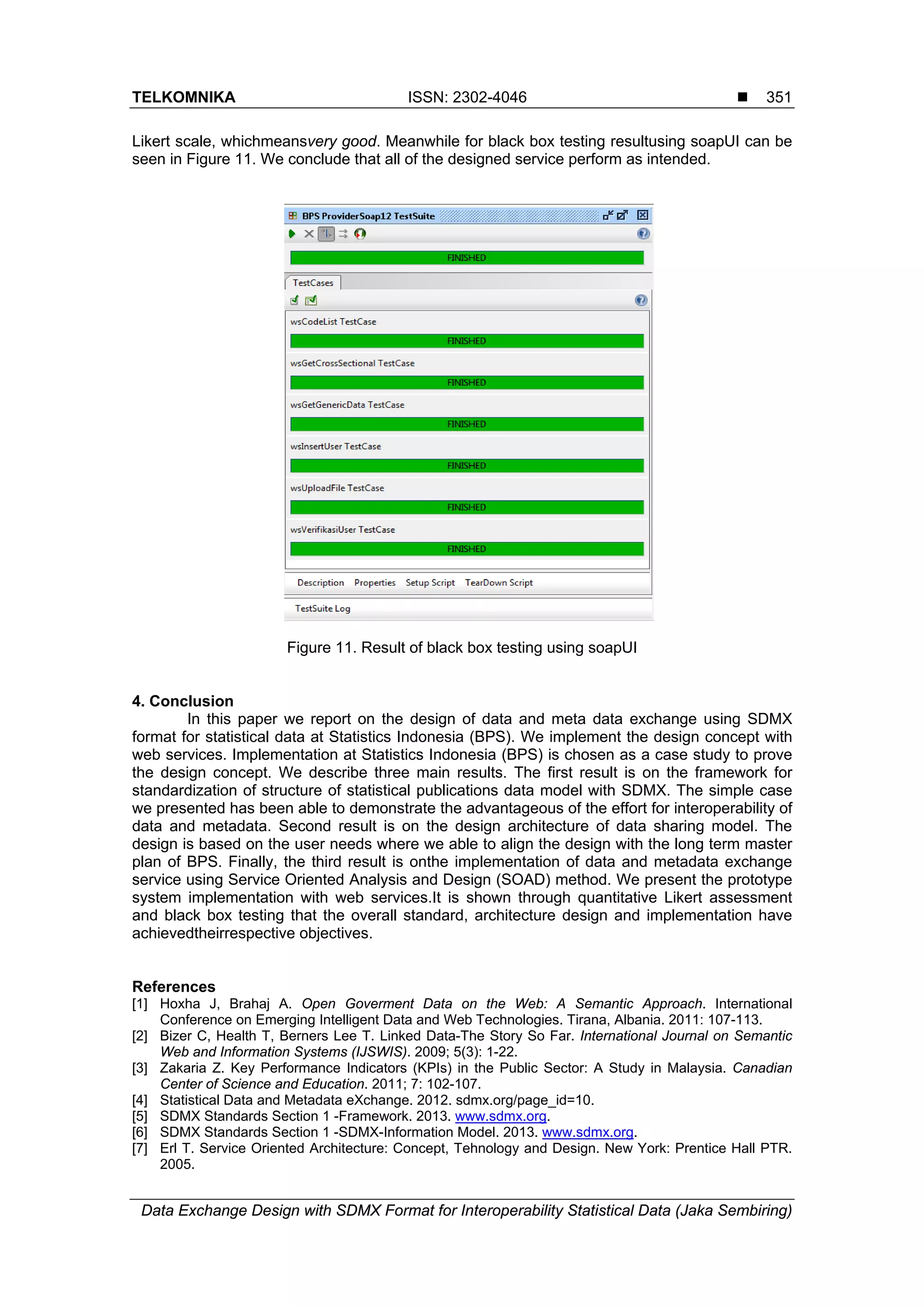 Data Exchange Design with SDMX Format for Interoperability Statistical ...