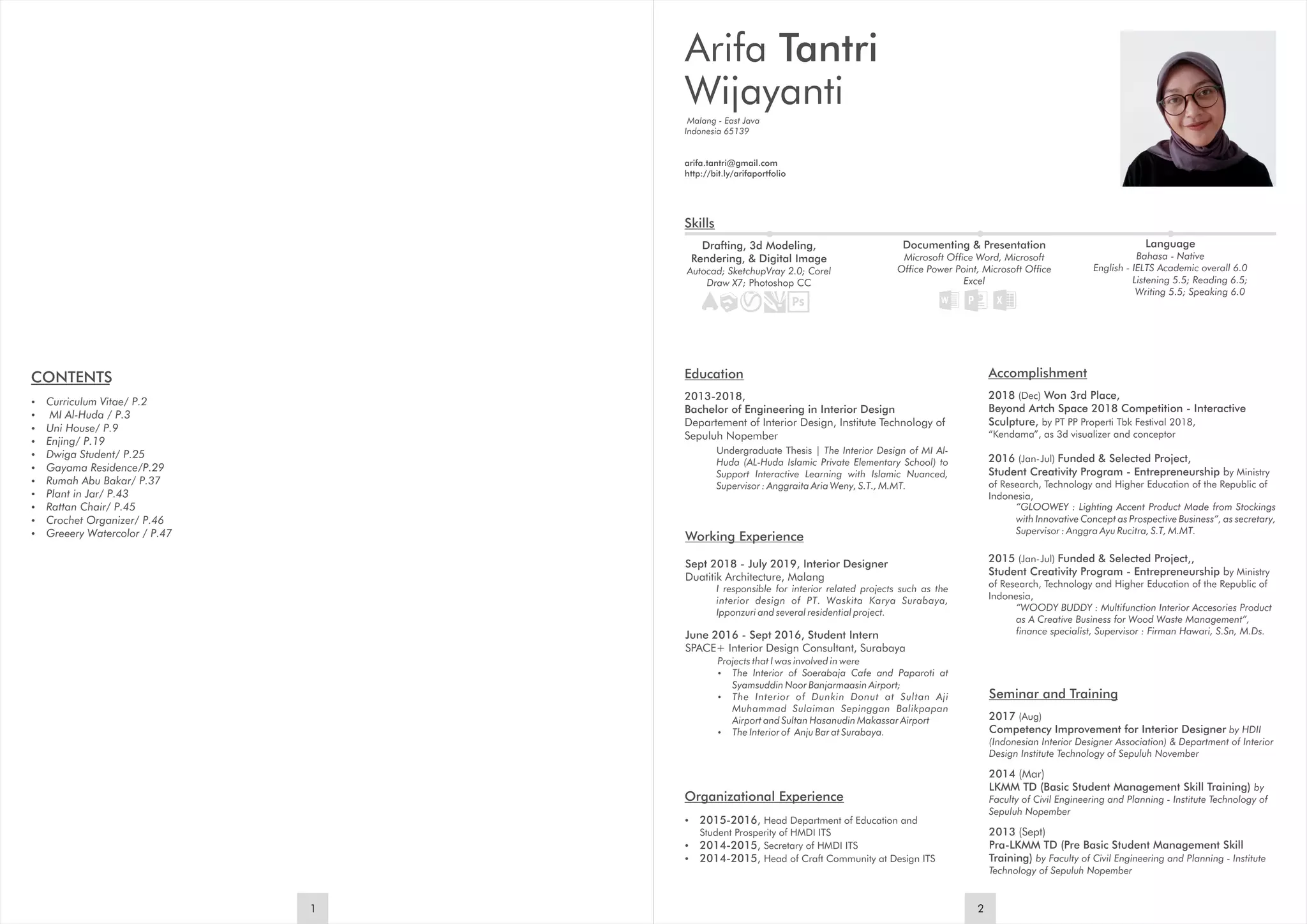 Design Portfolio by Arifa Tantri Wijayanti | PDF