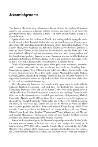 Kenya A History Since Independence Charles Hornsby | PDF