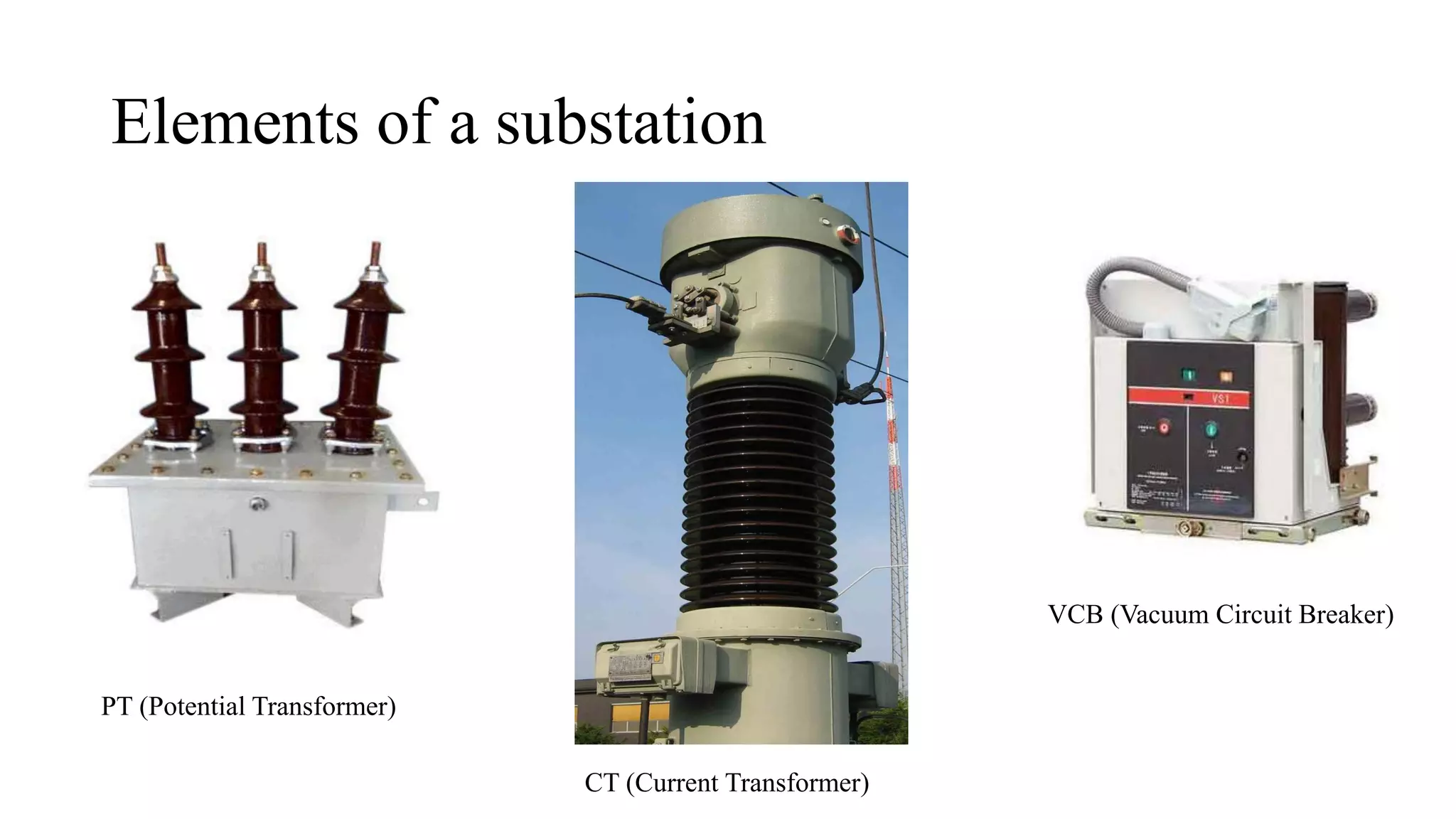 Electrical SUBSTATION ppt | PDF