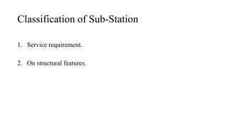 Electrical SUBSTATION ppt | PDF