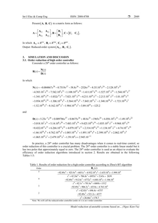 Model reduction of unstable systems based on balanced truncation ...