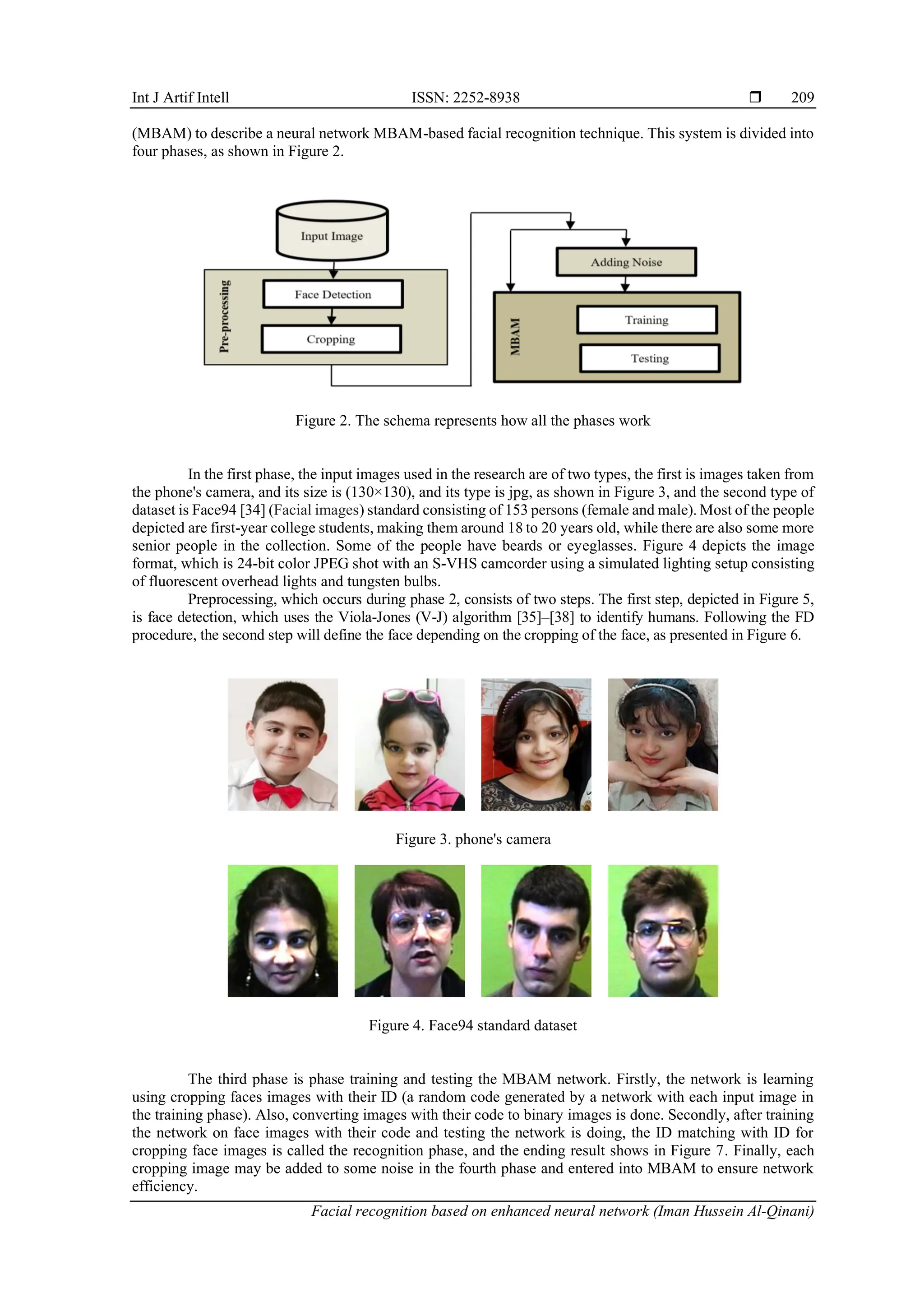 Facial recognition based on enhanced neural network | PDF | Photo Editing Software | Computer ...
