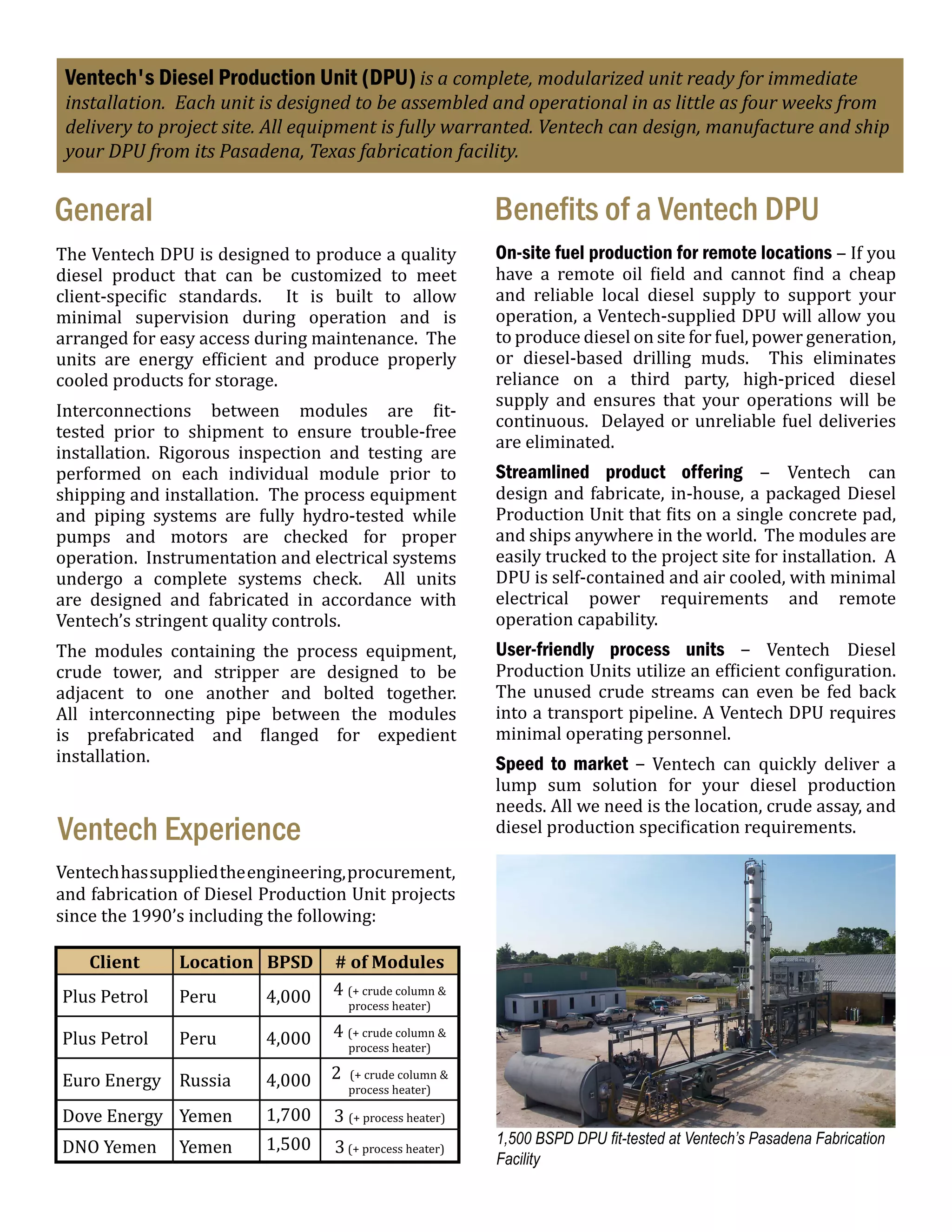 DPU Profile FINAL | PDF