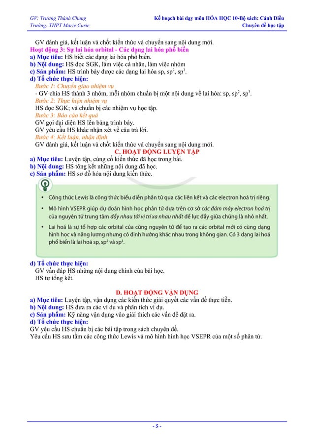 [2223-H10-KHBD] Chuyen de 10.1-Bai 1-Lien ket hoa hoc và hinh hoc phan tu.doc