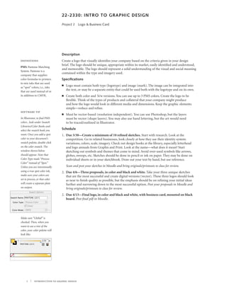 Intro to Graphic Design syllabus | PDF