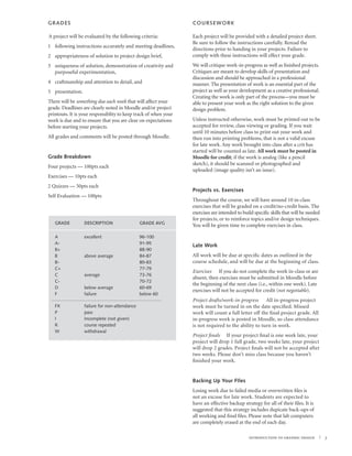 Intro to Graphic Design syllabus | PDF