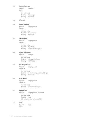 Intro to Graphic Design syllabus | PDF