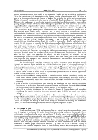 A recommender system-using novel deep network collaborative filtering | PDF | Search | Internet