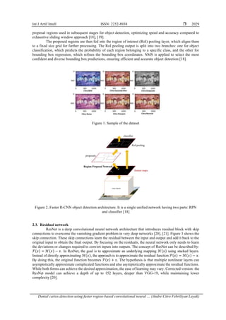 Dental caries detection using faster region-based convolutional neural network with residual ...