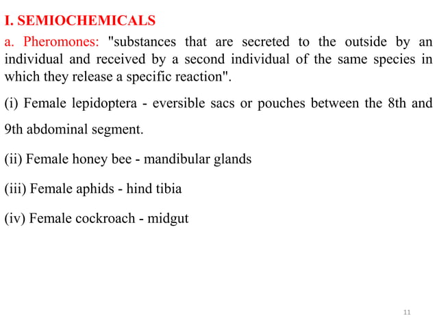 Tropism in insects & insect communication | PPT