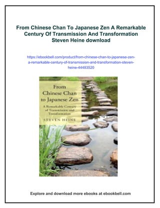 From Chinese Chan To Japanese Zen A Remarkable Century Of Transmission ...